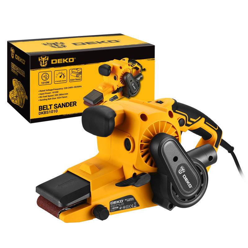 DEKO Tools 1010W 533x76mm Belt Sander | Altiven Power Tools