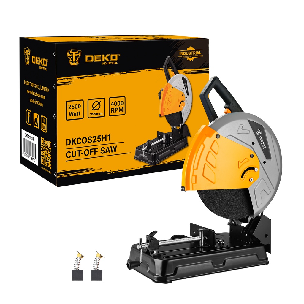 DEKO Tools Hero 2500W Electric Cut Off Saw with 355mm Blade | Altiven ...