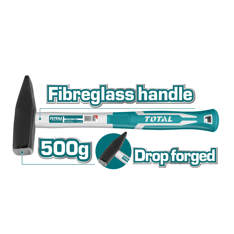 Machinist Hammer 500g, TOTAL TOOLS | Altiven Power Tools