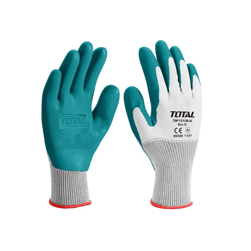 XL Latex Gloves, TOTAL TOOLS | Altiven Power Tools