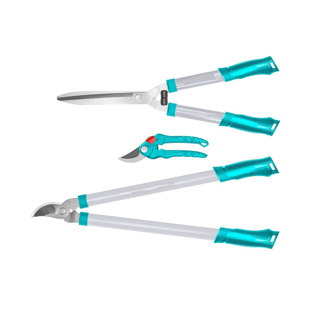 3 Pcs Garden Shears Set, TOTAL TOOLS | Altiven Power Tools