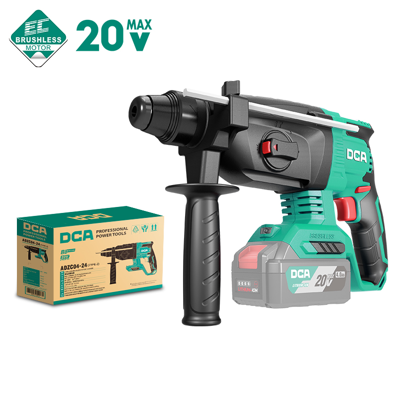 DCA 20V Brushless Rotary Hammer 2.7J (Tool Only) | Altiven Power Tools