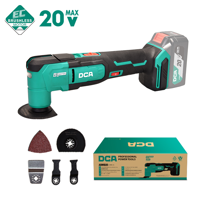 DCA 20V Cordless Brushless Oscillating Multi-Tool (Tool Only) | Altiven ...